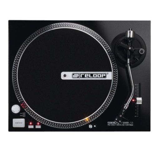 Tornamesa Reloop RP-2000 USB MK2 color negro - La Casa del Músico