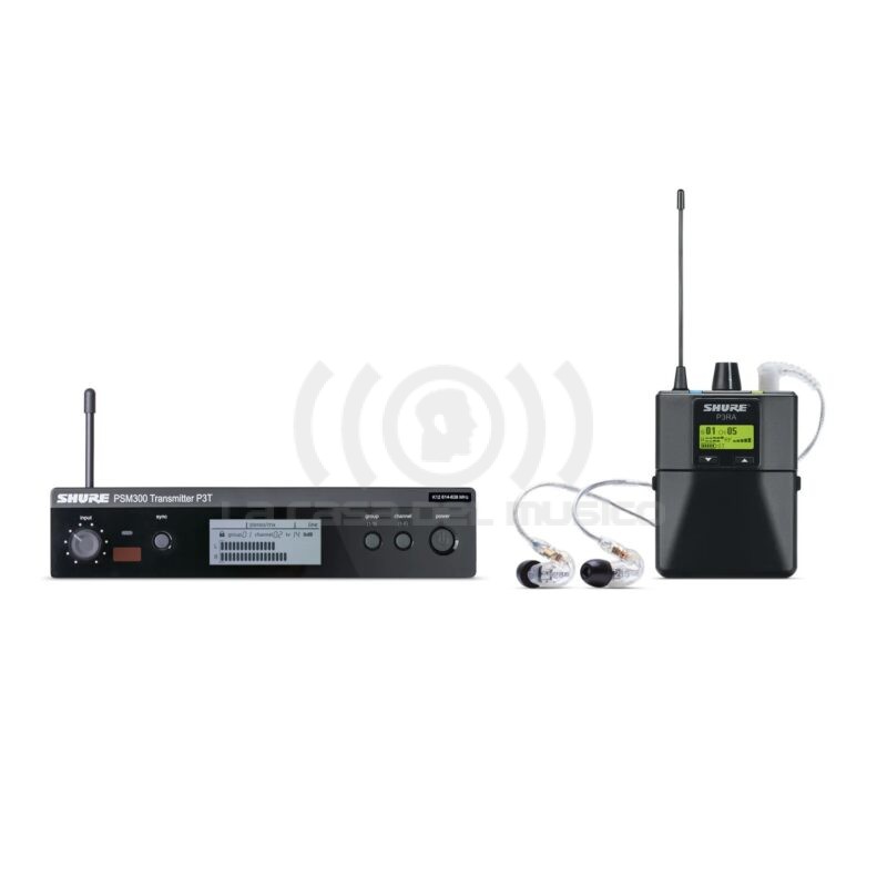SET INALAMBRICO DE MONITOREO PSM-300 SHURE - La Casa del Músico